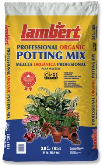 Nature Care - Lambert 100% Organic Potting Mix 3cf 3 Cf (PTMIX0026)